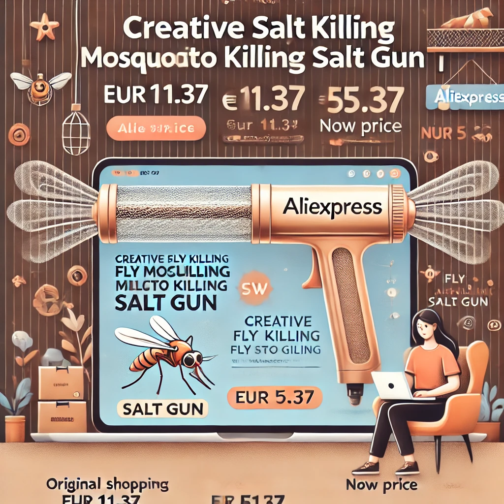 Creative Salt Gun Fly Killing Mosquito Killing Salt Gun nu verkrijgbaar ...