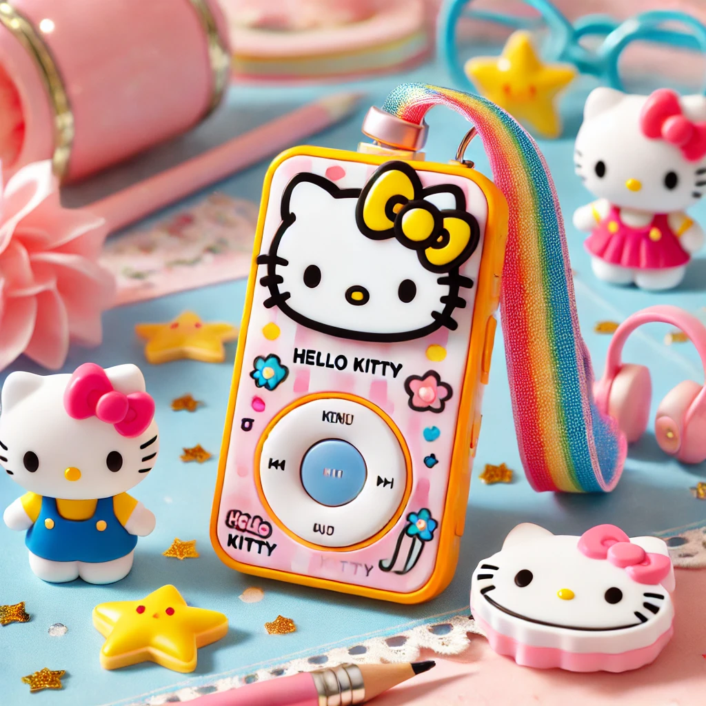 Luister in Stijl met de Sanrio Hello Kitty Student MP3: Kawaii ...