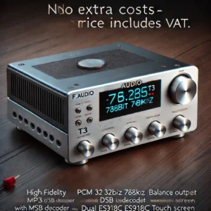F.AUDIO T3 High Fidelity HIFI PCM 32Bit 768KHz DSD256 Balance Output ...