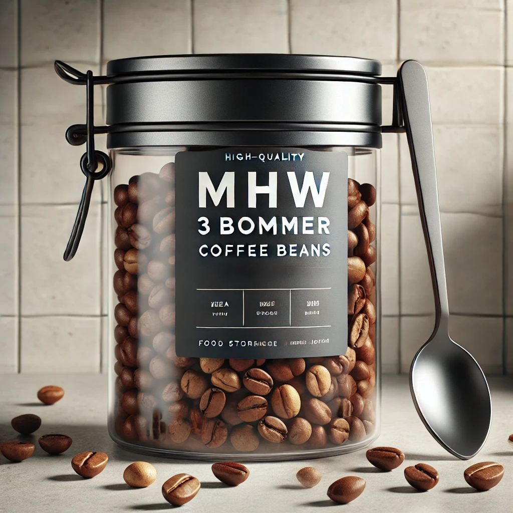 MHW 3BOMBER Coffee Beans Sealed Container: De Perfecte Oplossing voor ...