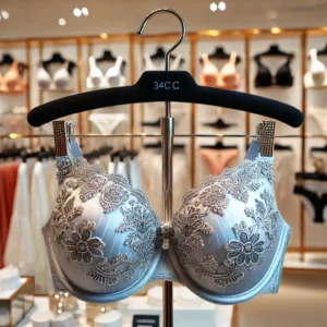 34C Cup Maat Lady Bra Display Plastic Hanger Metalen Effect Bikini Show ...