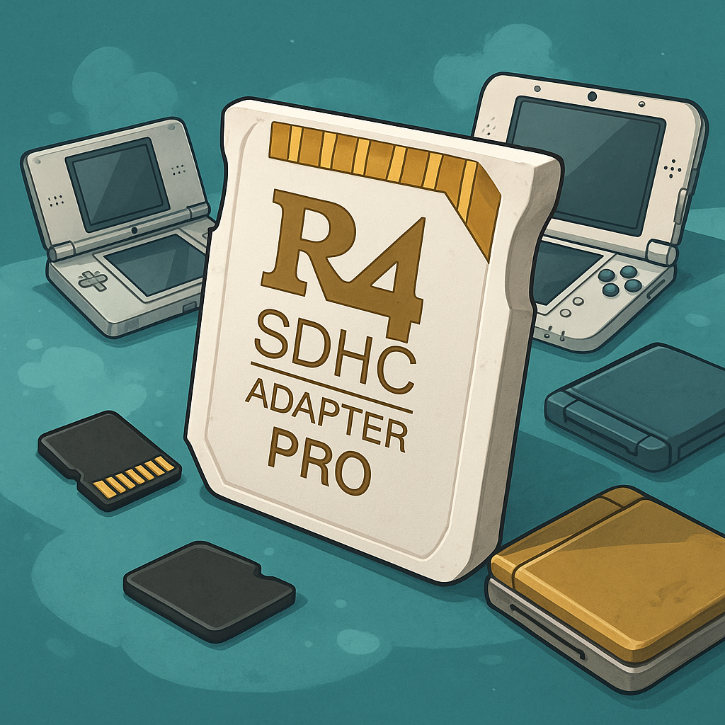 Novo Cartão Adaptador R4 SDHC Pro para Nintendo 3DS e DS: Tudo o que ...
