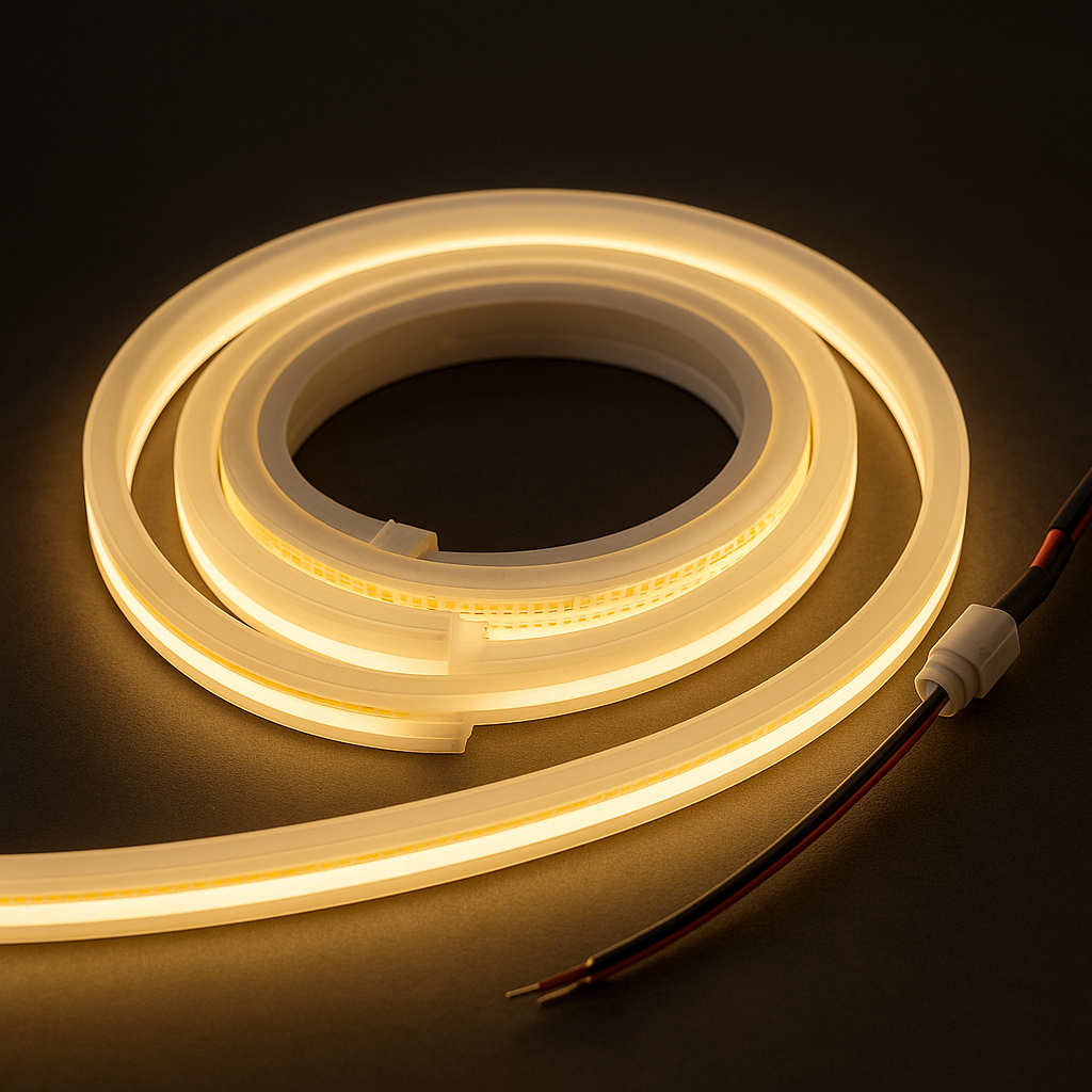 Fita LED COB à prova d’água: a iluminação ideal para interiores e ...